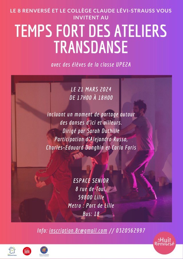 TEMPS FORT DES ATELIERS TRANSDANSE | 8renverse